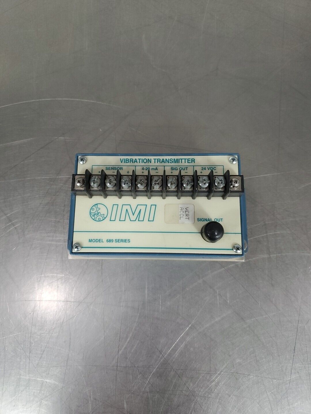 IMI VIBRATION TRANSMITTER 4-20mA MODEL: 689B01. 5B-3 – Palmetto ...