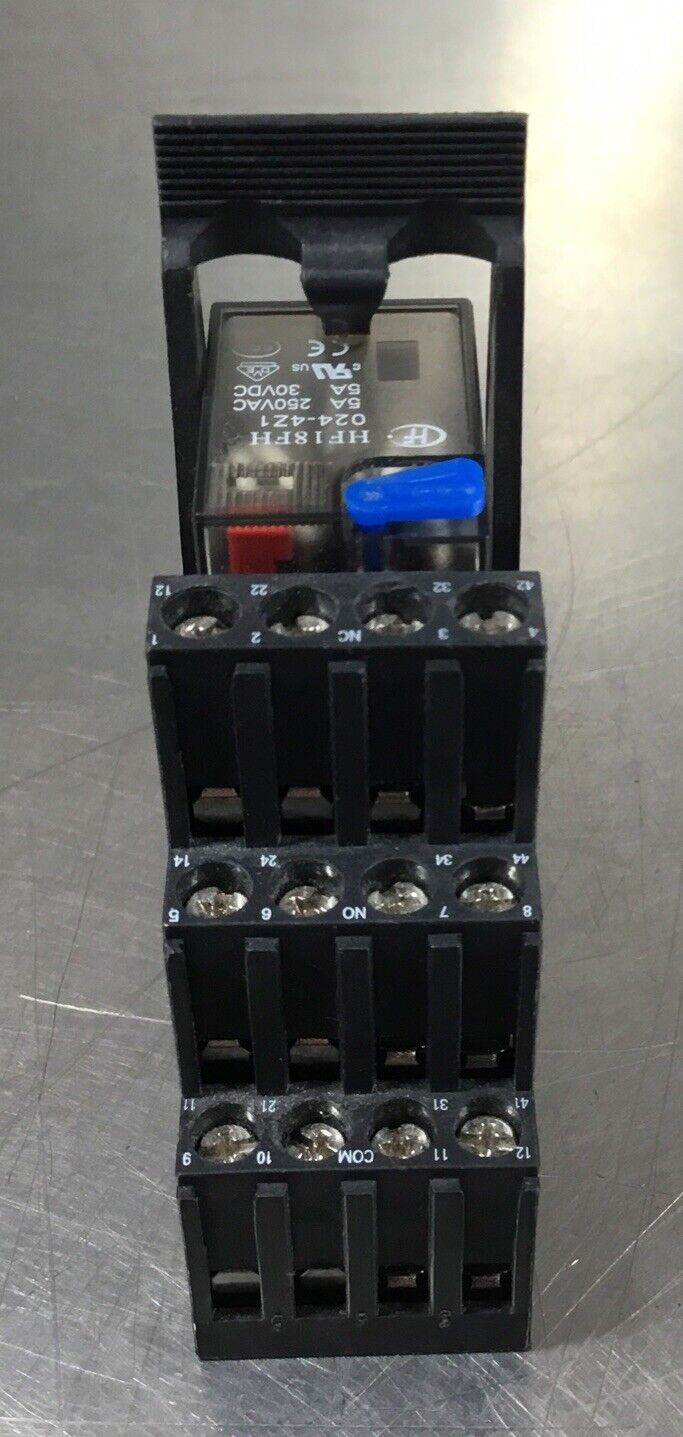 LUTZE HF18FH 024-4Z1 24 VDC RELAY W REI4W-0441 770441 4C – Palmetto ...