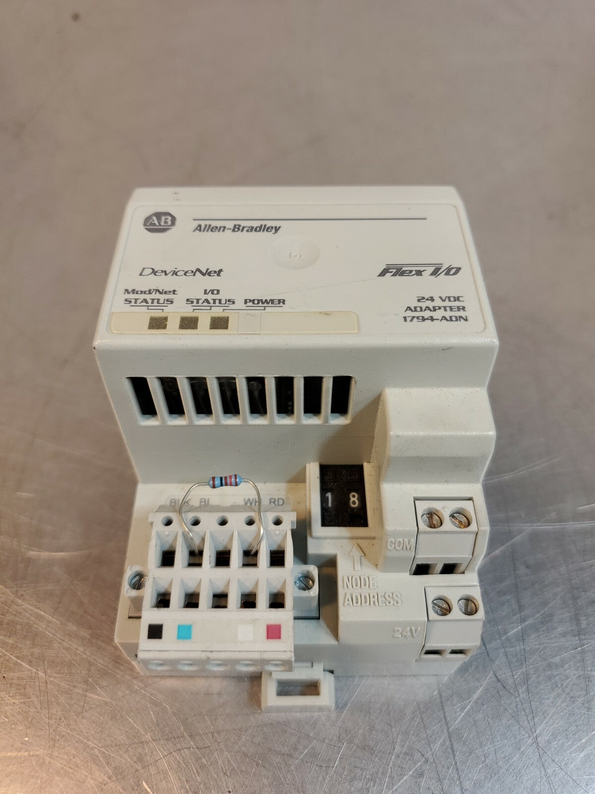 Allen-Bradley 1794-ADN DeviceNet Flex I/O Ser.B Rev.A01. 3D-19 ...