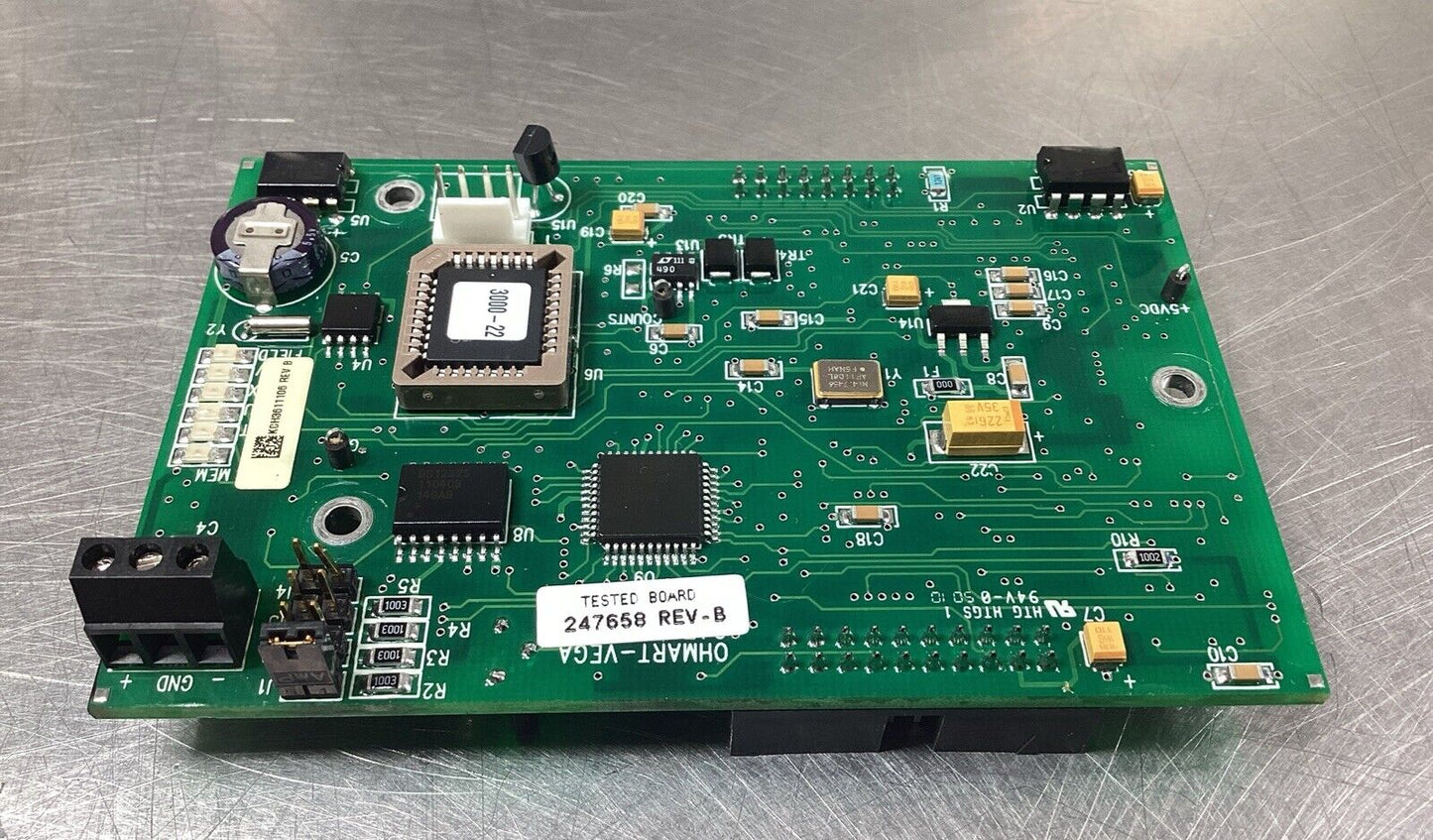 Ohmart - Vega 247658 Rev. B Circuit Board 3C-25 – Palmetto Automation Inc.