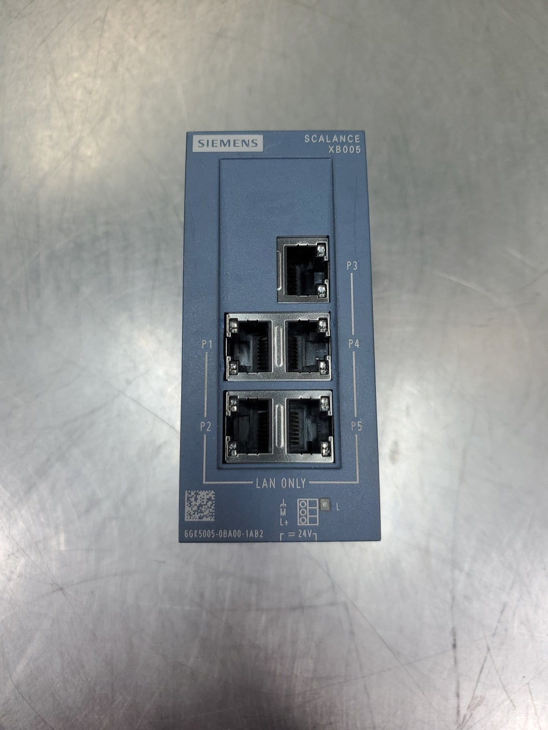 Siemens 6GK5005-0BA00-1AB2 SCALANCE XB005 Ethernet Switch Module. 3E-3 ...