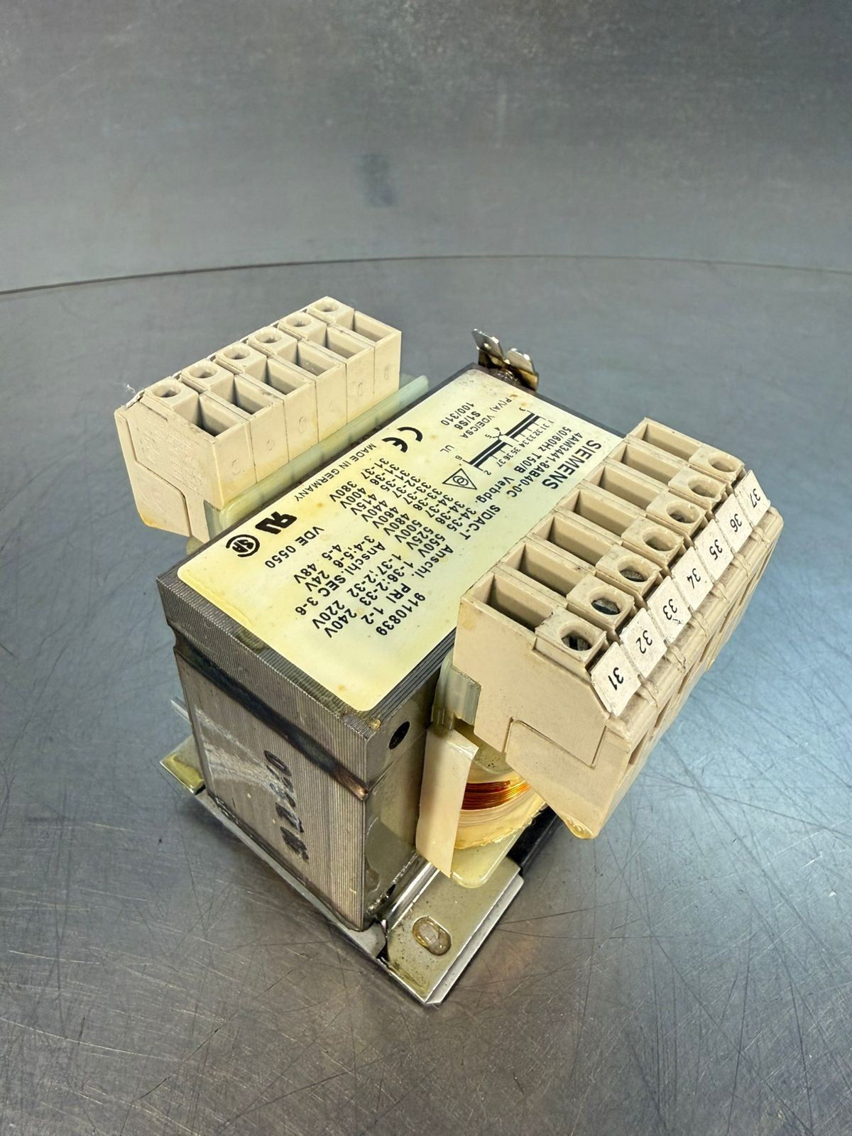 Siemens 4AM3441-8AB40-0C Sidac-T Transformer 50/60Hz (9.3.3) – Palmetto ...