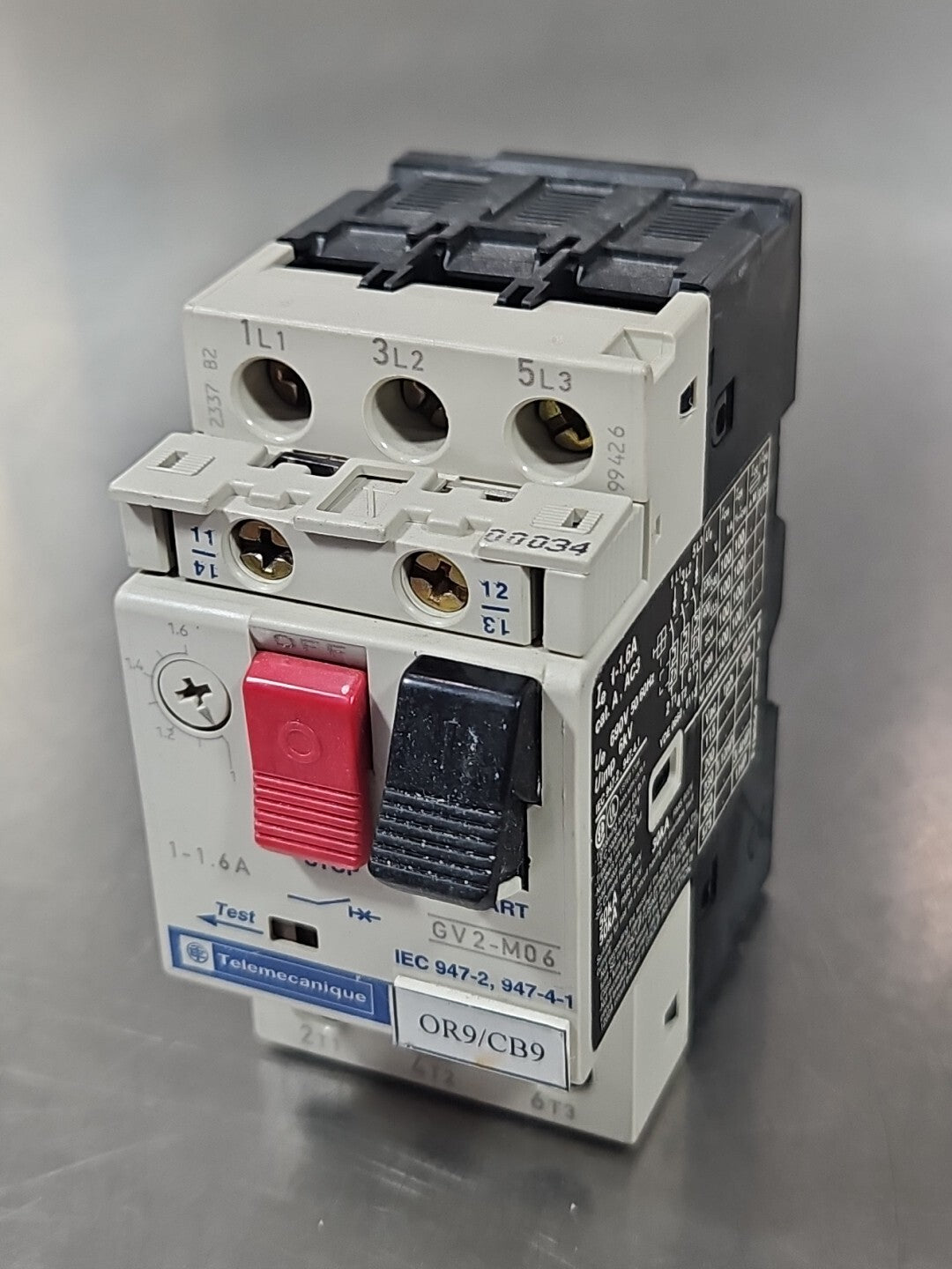 Telemecanique GV2-M06 Motor Circuit Breaker Loc4D12 – Palmetto ...