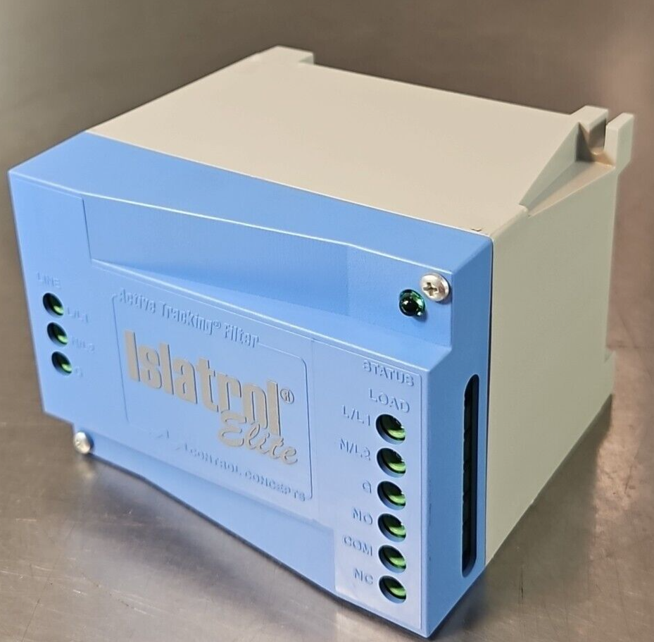Control Concepts Islatrol Elite IE-120 120VAC Tracking Filter loc4A12 ...