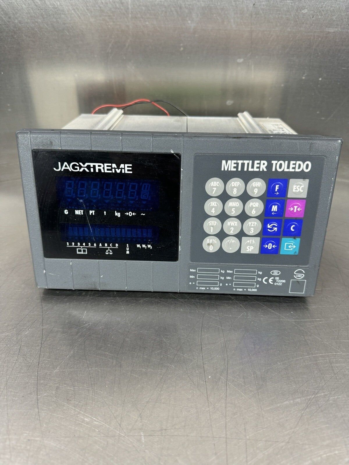 Mettler Toledo JagXtreme General Purpose Scale Control Terminal @1B ...