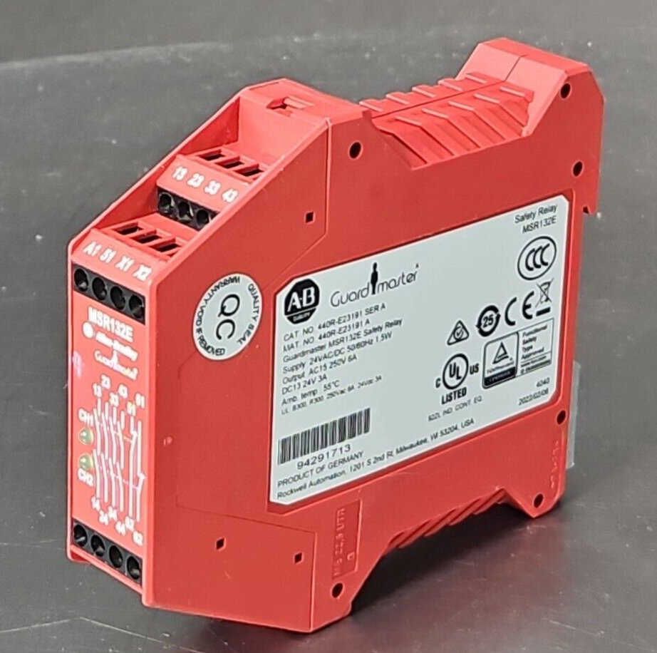 Allen Bradley 440R-E23191 Ser A Safety Relay (BIN423) – Palmetto ...