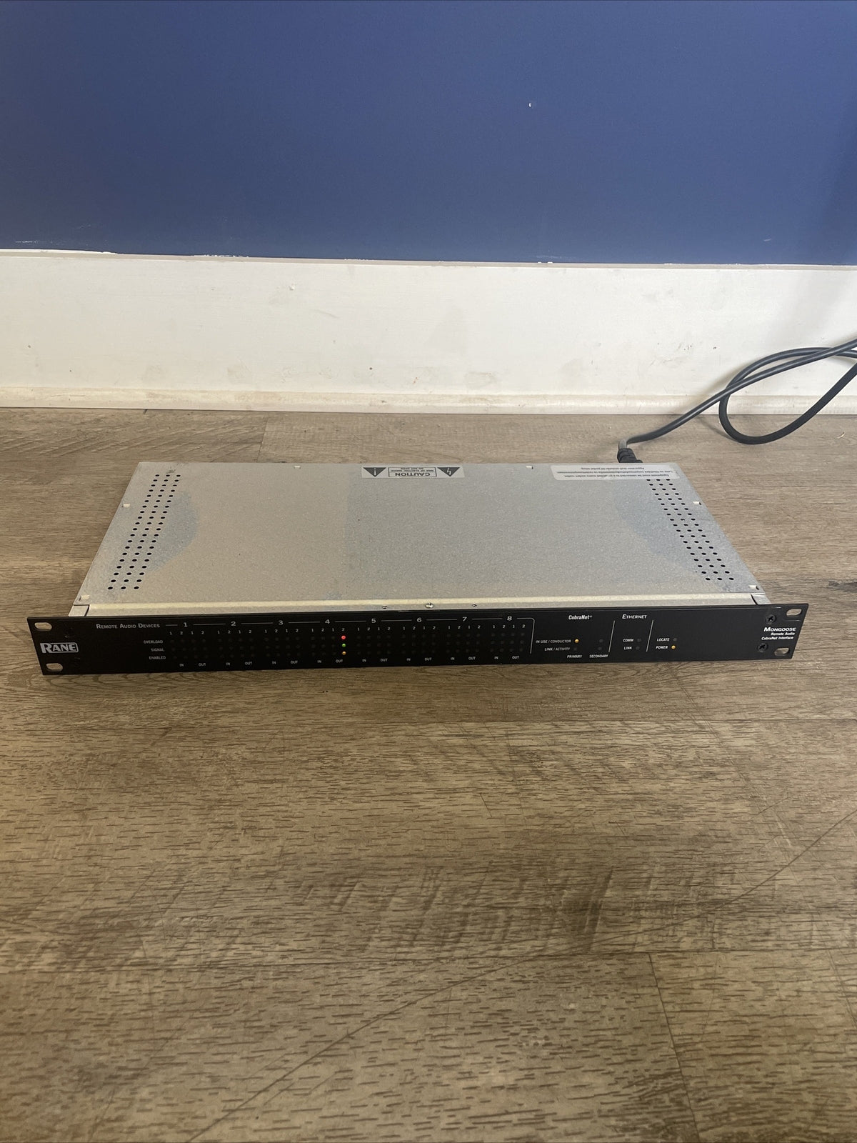 RANE Mongoose Remote Audio CobraNet Interface Digital Audio Matrix @bi ...