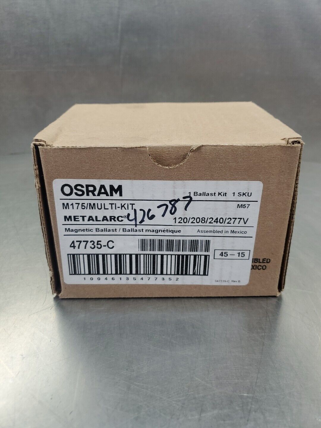 OSRAM 47735-C M175 MULTI-KIT METALARC MAGNETIC BALLAST. 5D-28 ...