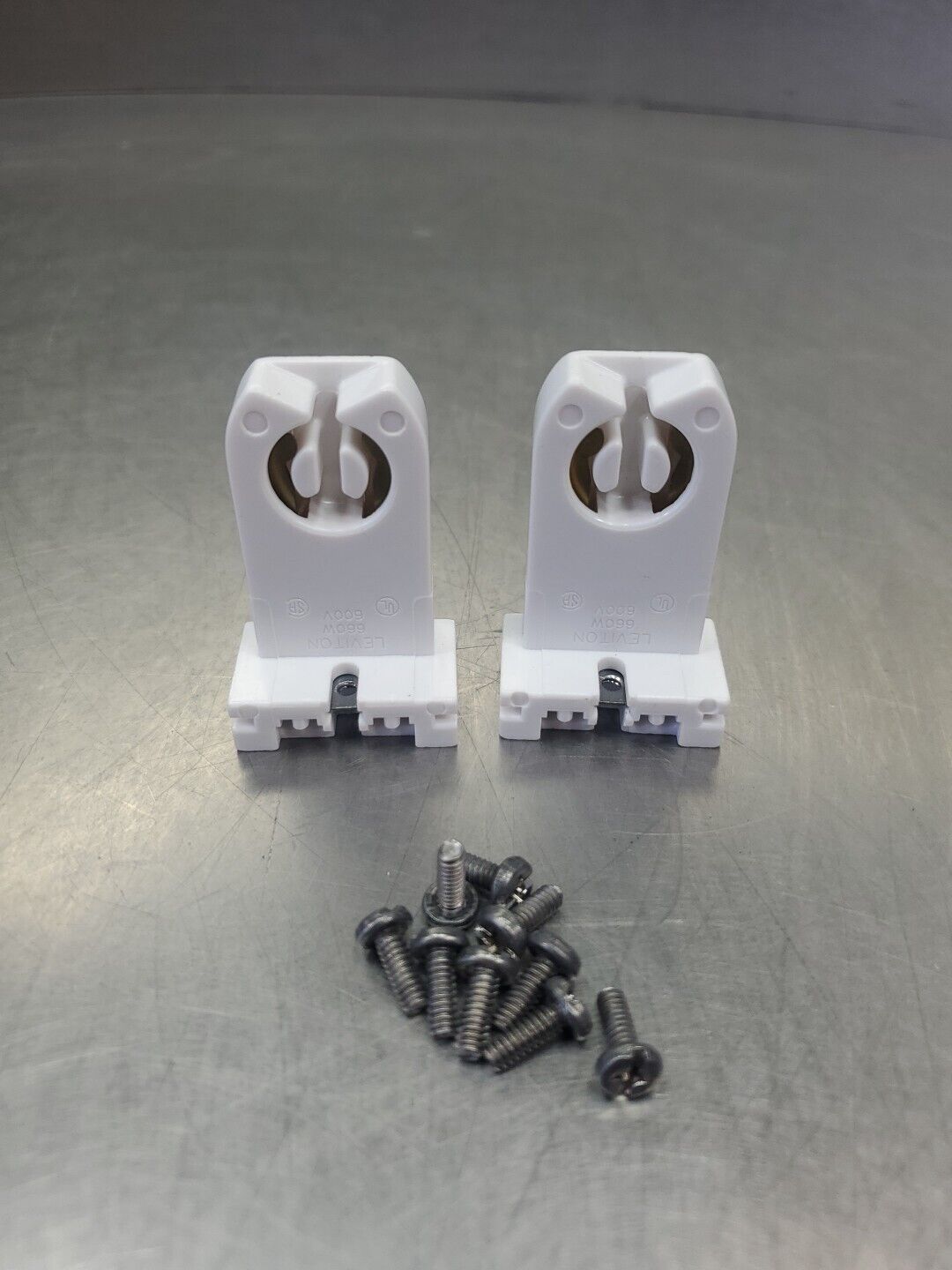 Leviton G41GGYJQ Fluorescent Bulb Mounting Terminal Set w/screw. 5E-29 ...