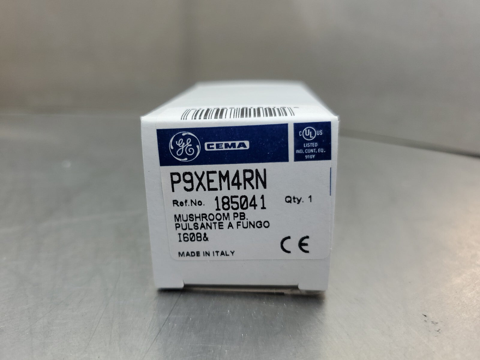 GE CEMA P9XEM4RN MUSHROOM PUSH BUTTON SWITCH (185041) 4A-3 – Palmetto ...