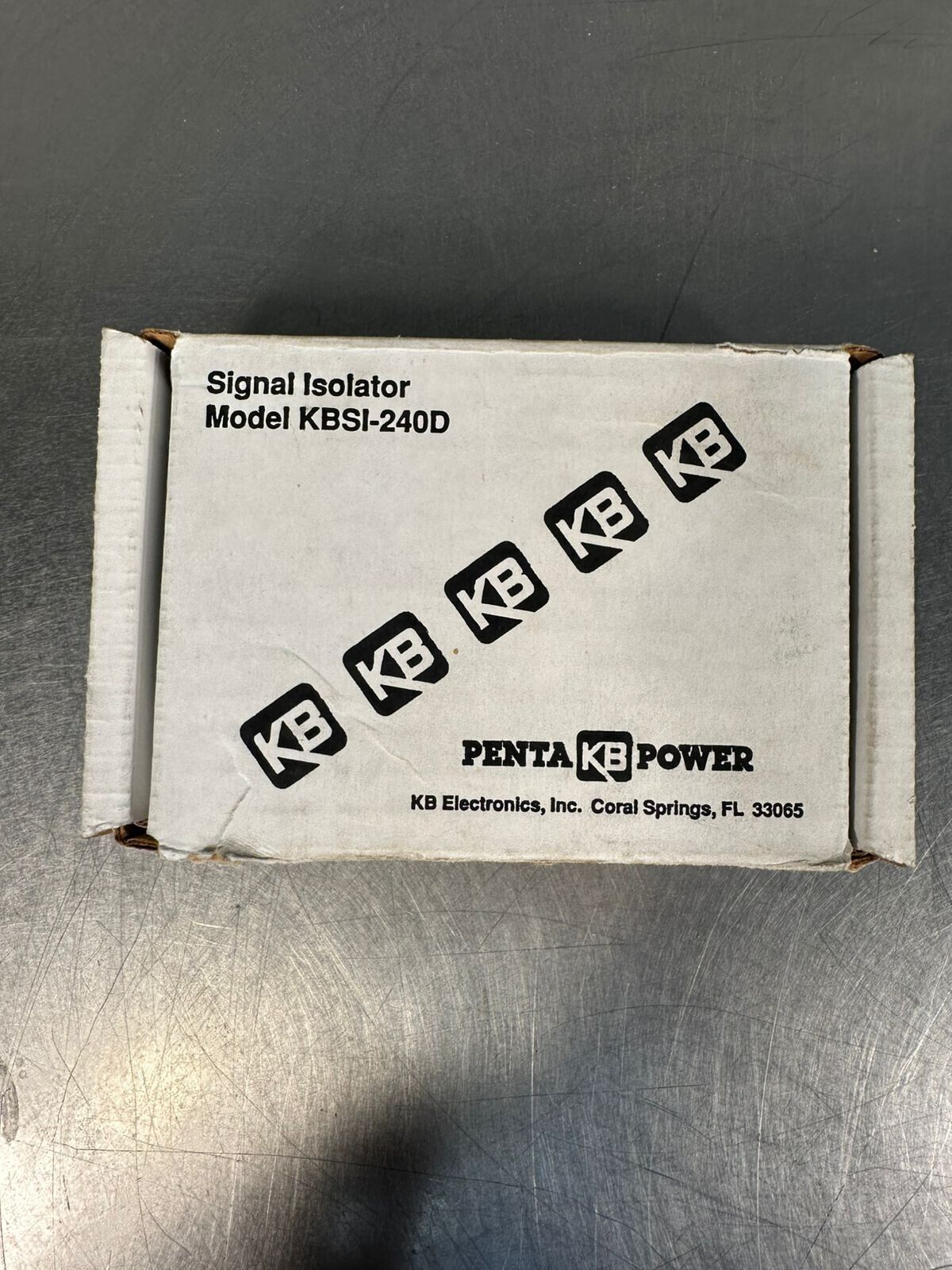 Kb Eletronics KBSI-240D (9431B) SIGNAL ISOLATOR 115-230VAC 50/60HZ (4D ...