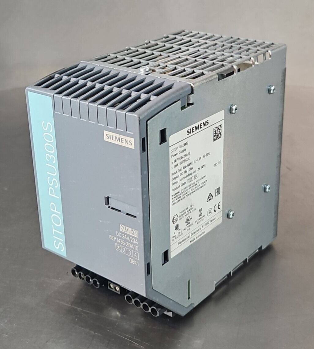 Siemens 6EP1333-2BA20 Sitop PSU100S Power Supply (BIN743) – Palmetto ...