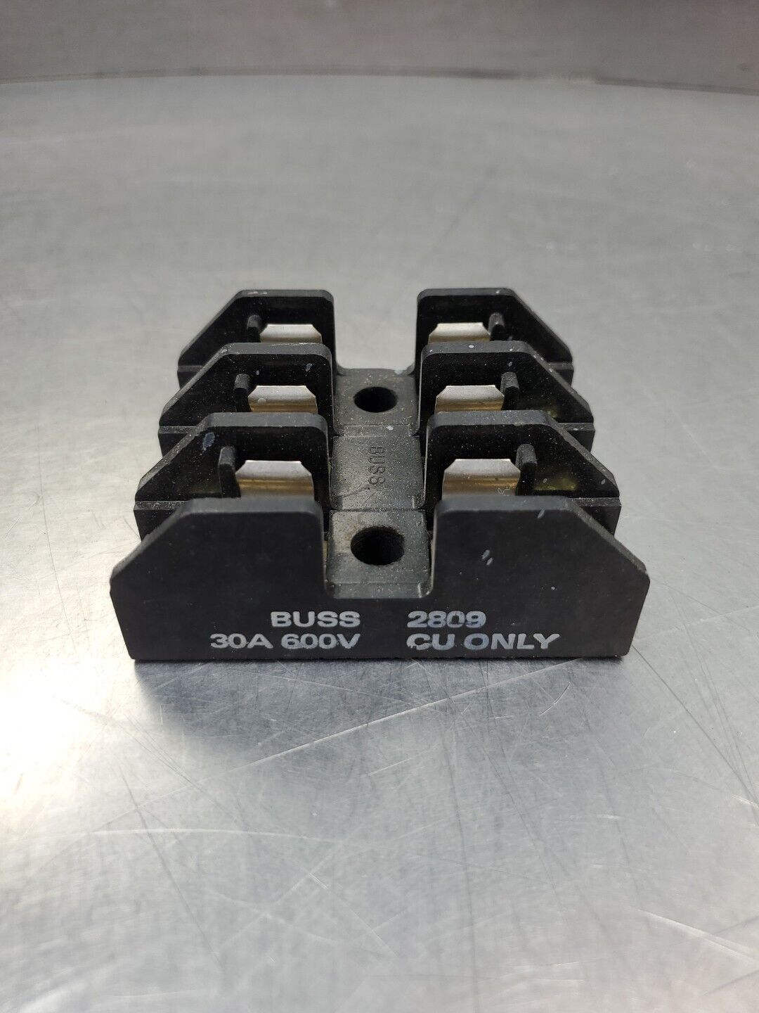 Bussman 2809 3-Fuse Block,, 30A 600V. 4D-31 – Palmetto Automation Inc.