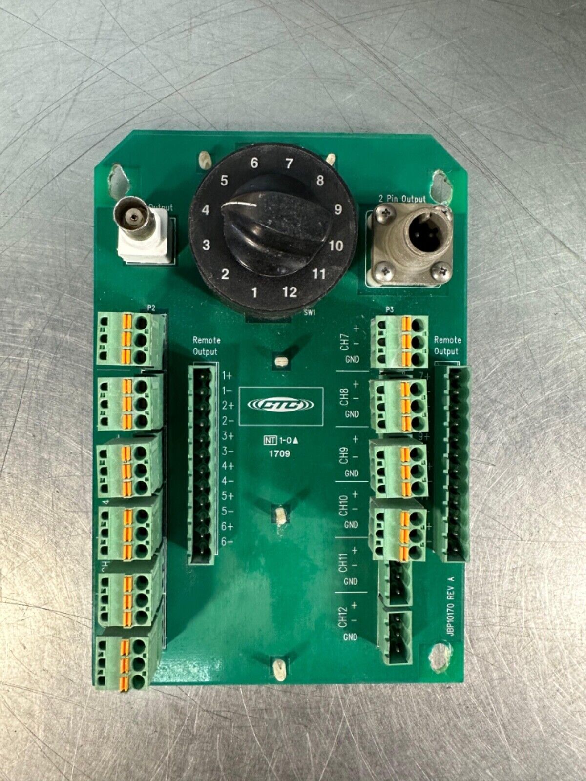 Ctc Jbp10170 Rev.A Pcb Circuit Board (3C-24) – Palmetto Automation Inc.