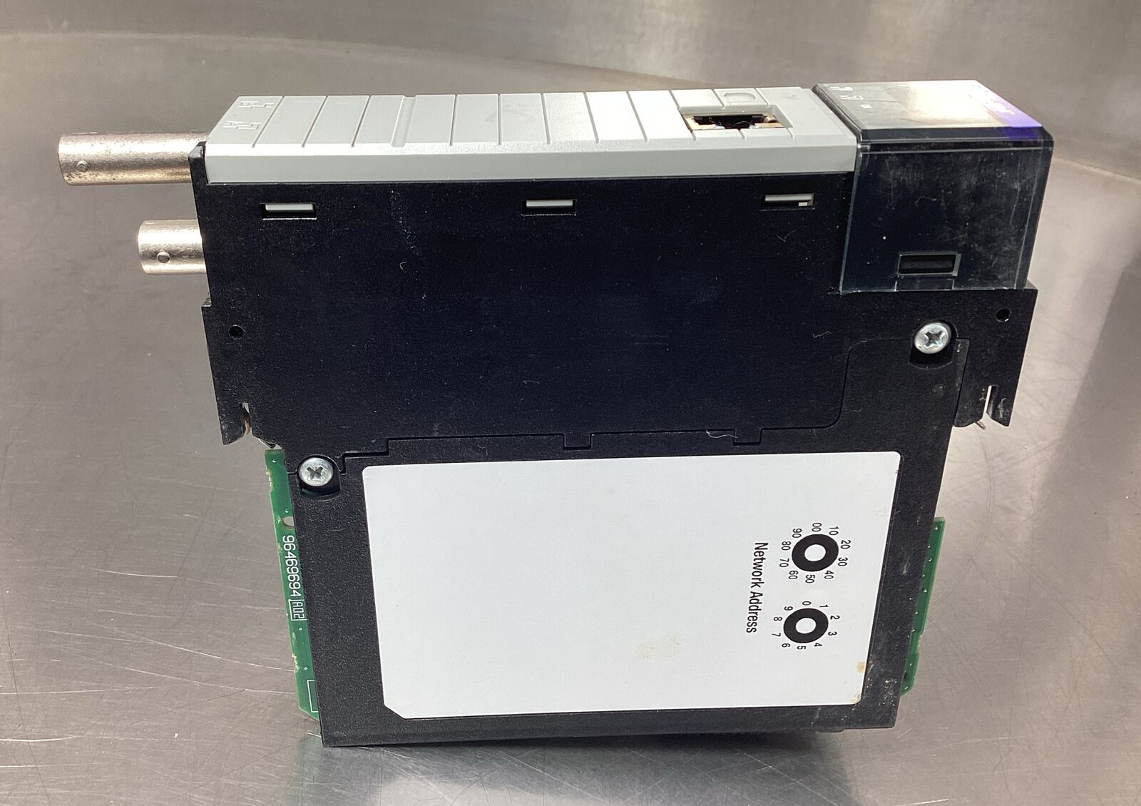 ALLEN-BRADLEY 1756-CNBR /D CONTROLNET COMMUNICATION BRIDGE MODULE 3C-3 ...
