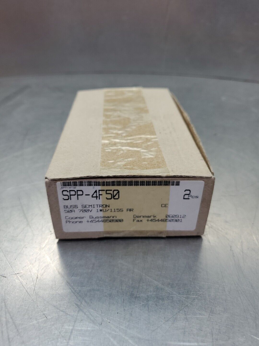 BUSS SEMITRON SPP-4F50 50A 700V CONDUCTOR FUSES - BOX OF (2) 4D-35 ...