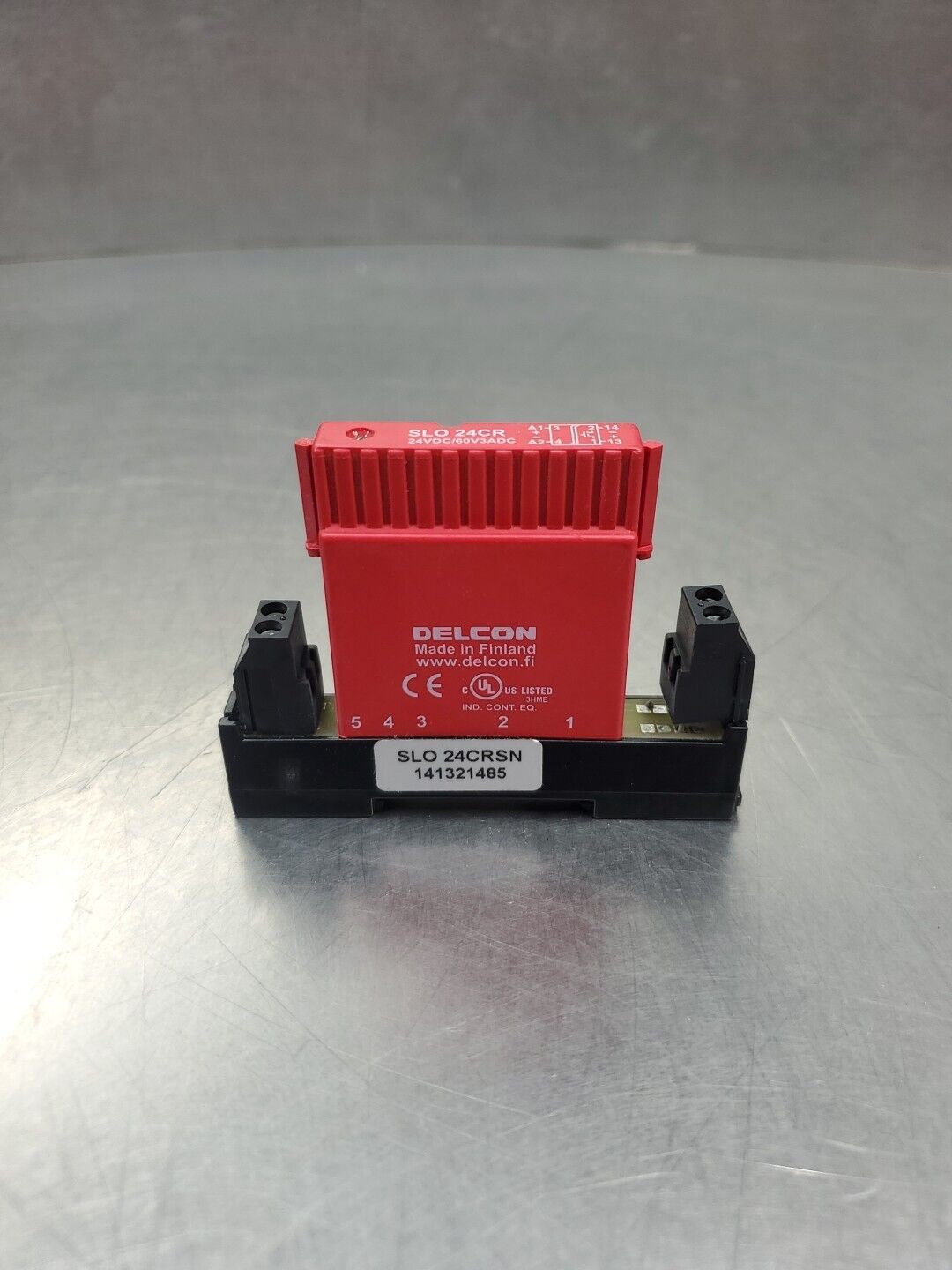 DELCON SLO 24CRSN 24VDC RELAY. 4E-34 – Palmetto Automation Inc.