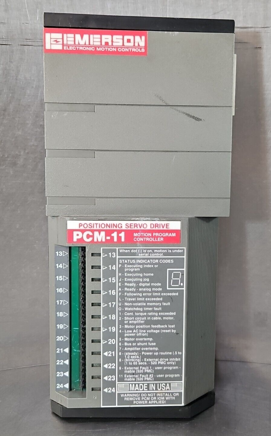Emerson PCM-11 Programmable Motion Controller (BIN255) – Palmetto ...