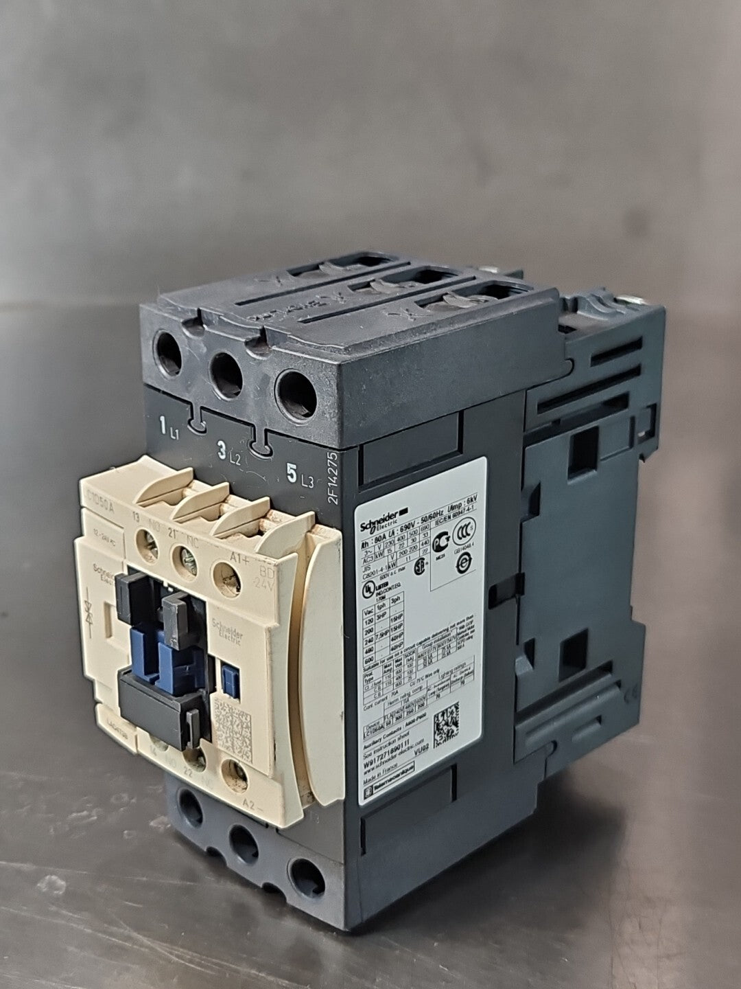Schneider LC1D50A Coil Contactor 80A (BIN243) – Palmetto Automation Inc.