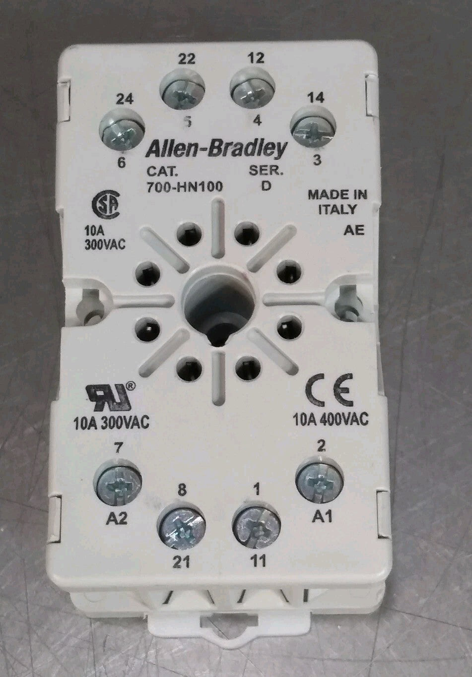 Allen Bradley 700-HN100/D Relay Base Socket Loc4E27 – Palmetto ...