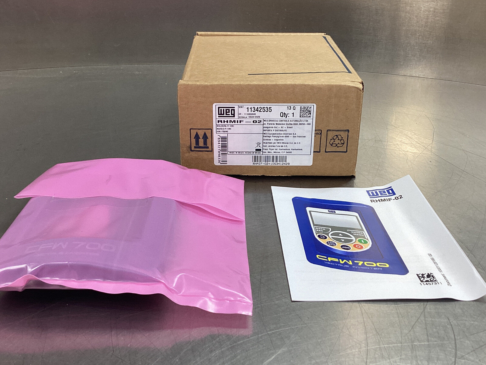 WEG HMI Frame 11342535 RHMIF-02 3B-30 – Palmetto Automation Inc.