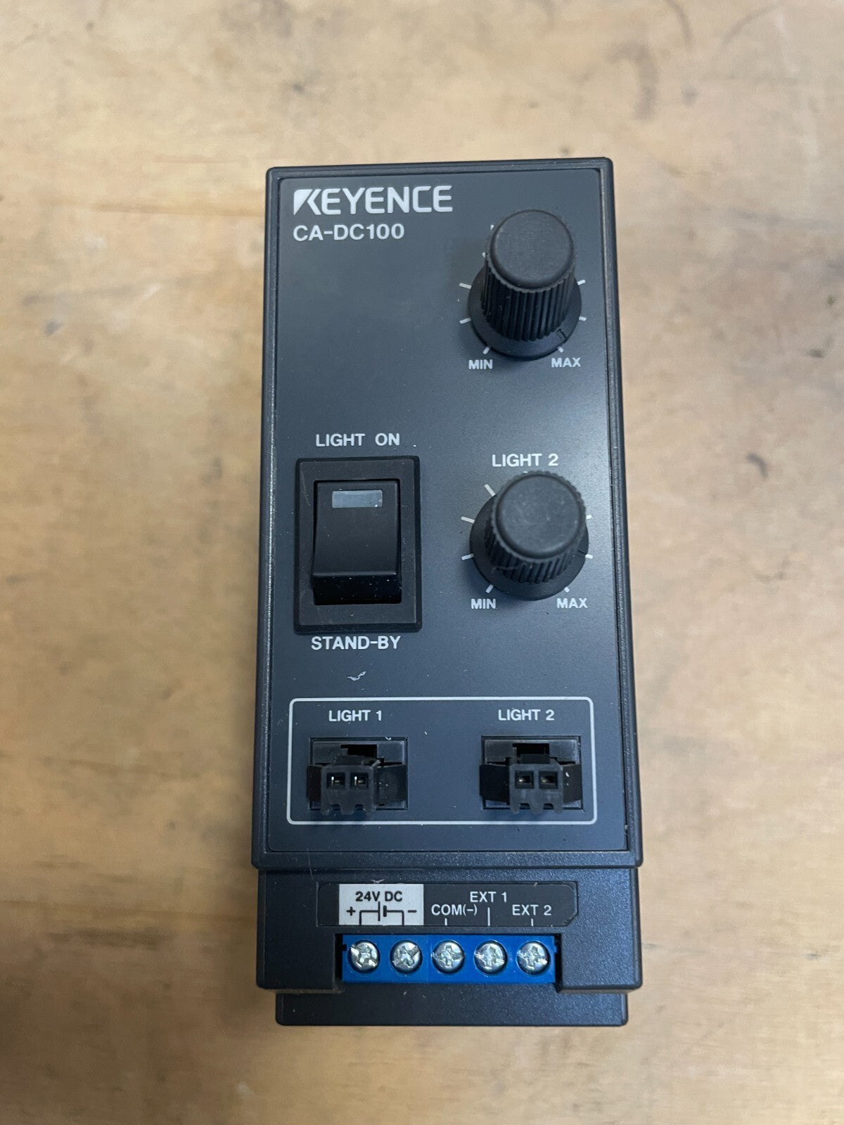 Keyence CA-DC100 Black Power Supply Module LED Illumination Controller ...