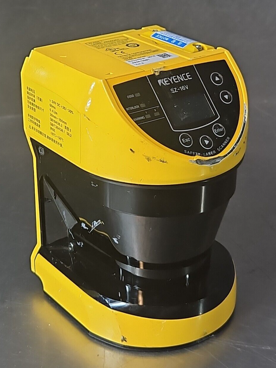 Keyence SZ-16V Laser Safety Scanner (BIN243) – Palmetto Automation Inc.