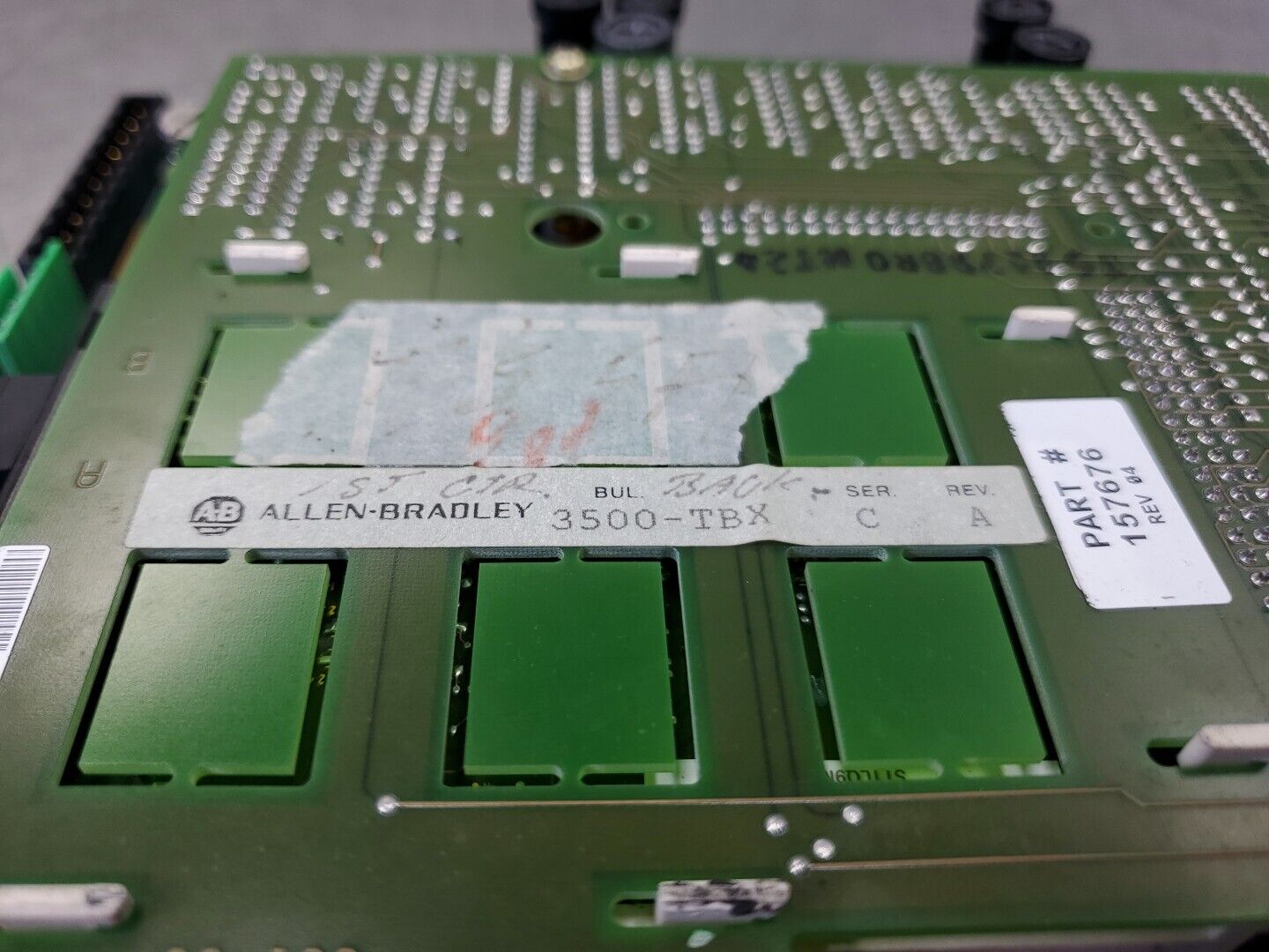 ALLEN BRADLEY 3500-TBX /C (M003394629) DATA HIGHWAY MODULE. 3E-8 ...