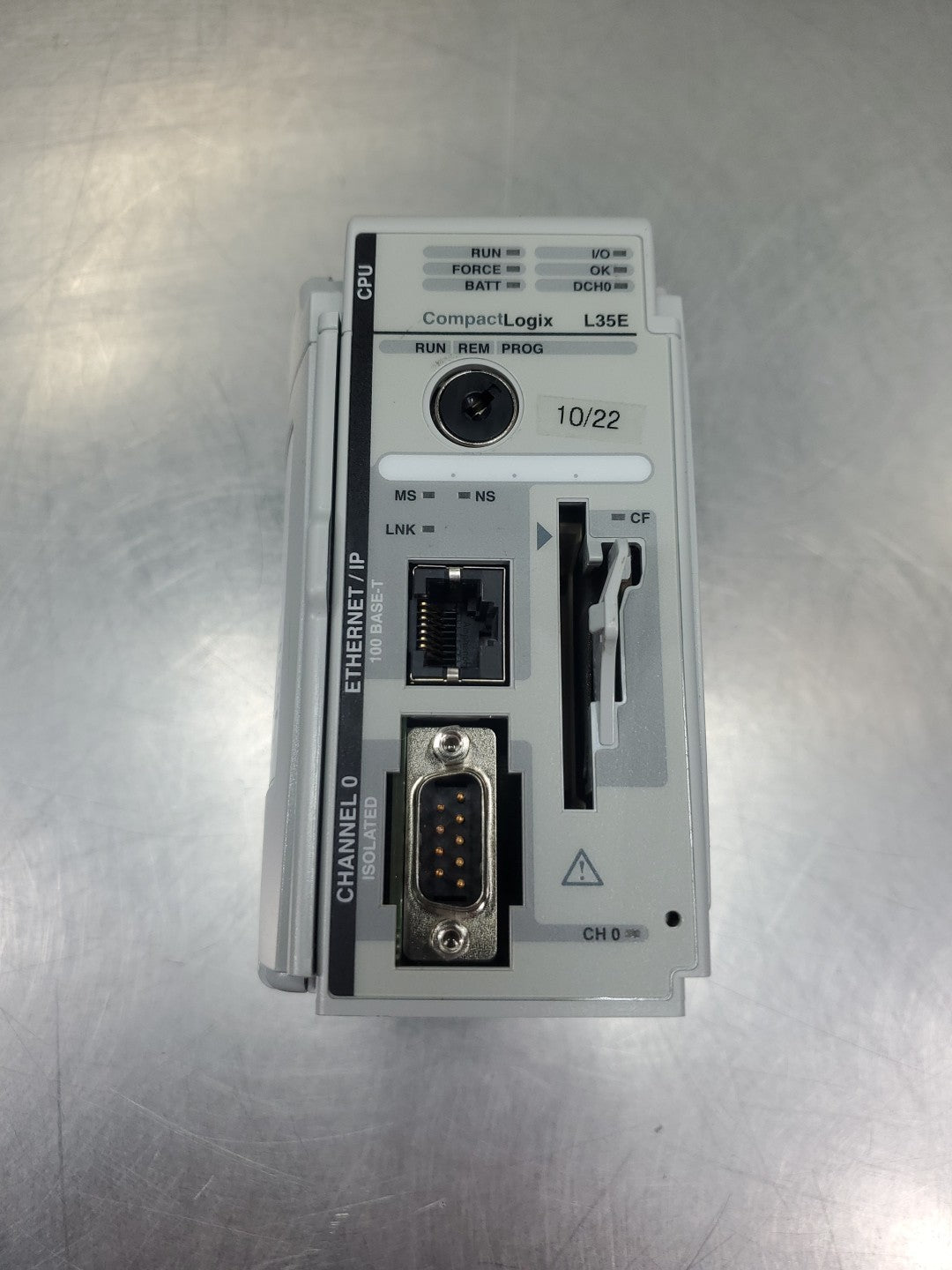 Allen Bradley 1769-L35E SER A CompactLogix 1.5MB Controller Module. 3E ...