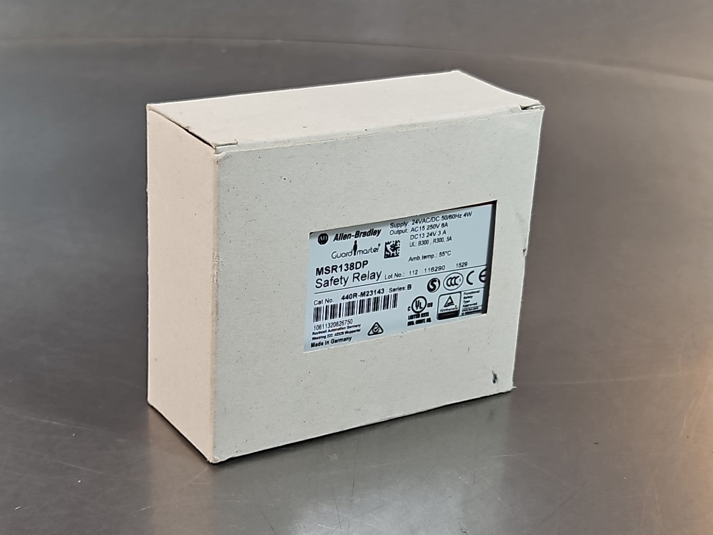 Allen-Bradley 440R-M23143/B Safety Relay MSR138DP Loc3D46 – Palmetto ...