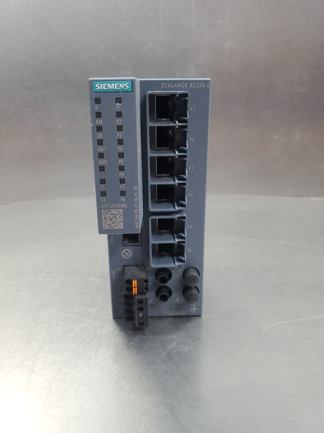 Siemens 6GK5206-2BB00-2AC2 SCALANCE XC206-2 Industrial Ethernet Switch ...