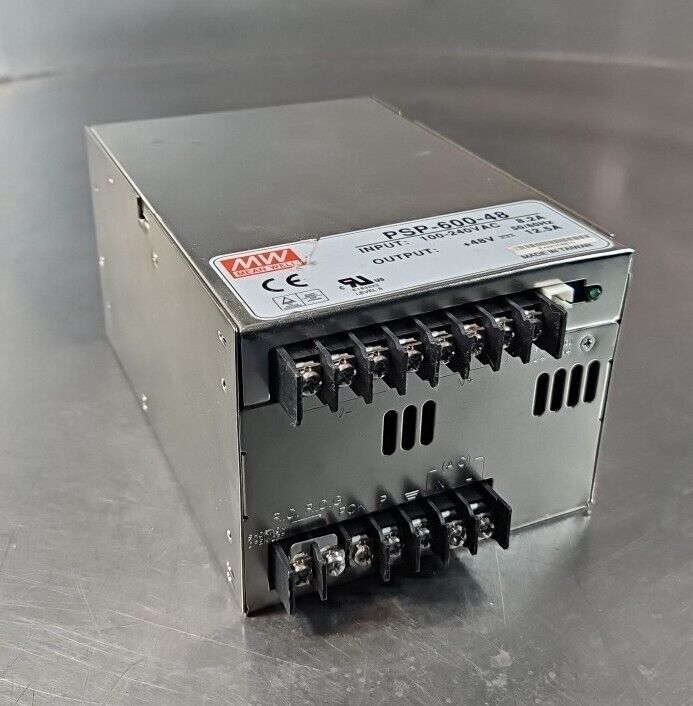 Mean Well PSP-600-48 AC/DC Single Output Enclosed Power Supply. Loc4C ...