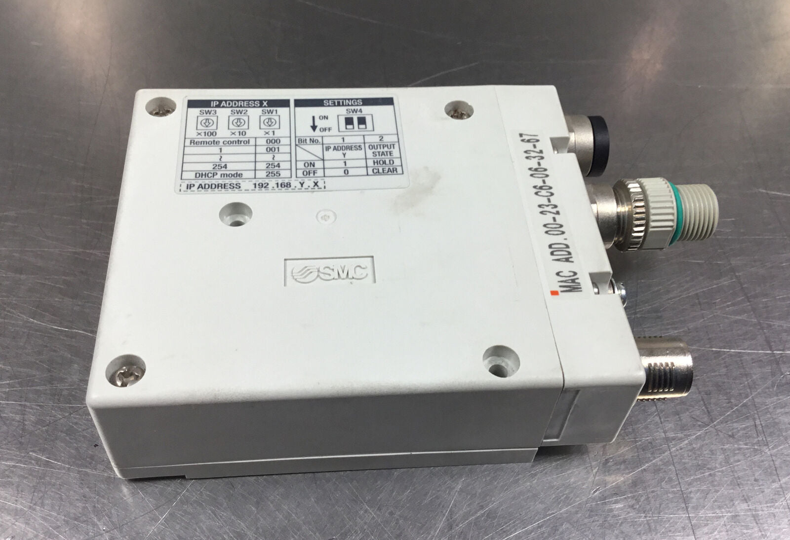 SMC EX260-SEN1-X194 EtherNet Fieldbus System 6D-14 – Palmetto Automation Inc.
