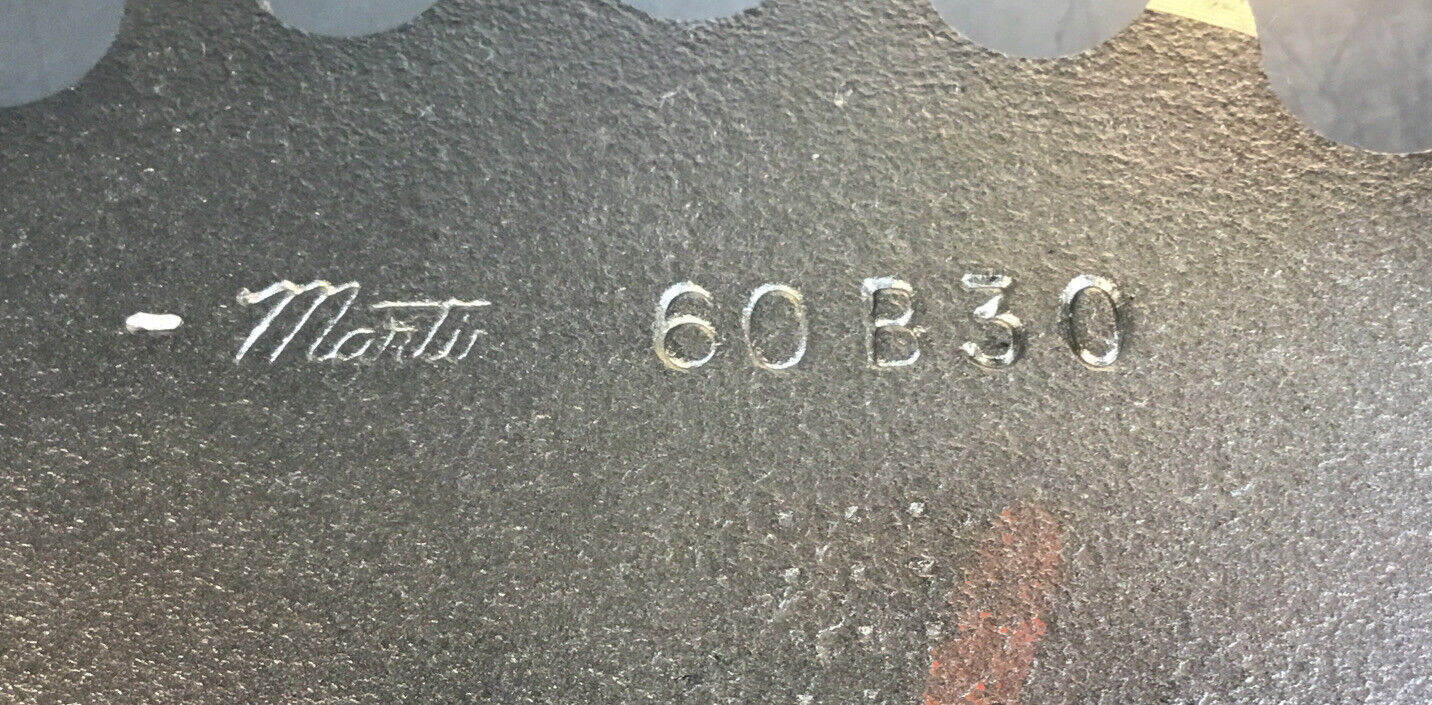 Martin 60B30 Sprocket, 30 Teeth With Bushing 6B – Palmetto Automation Inc.