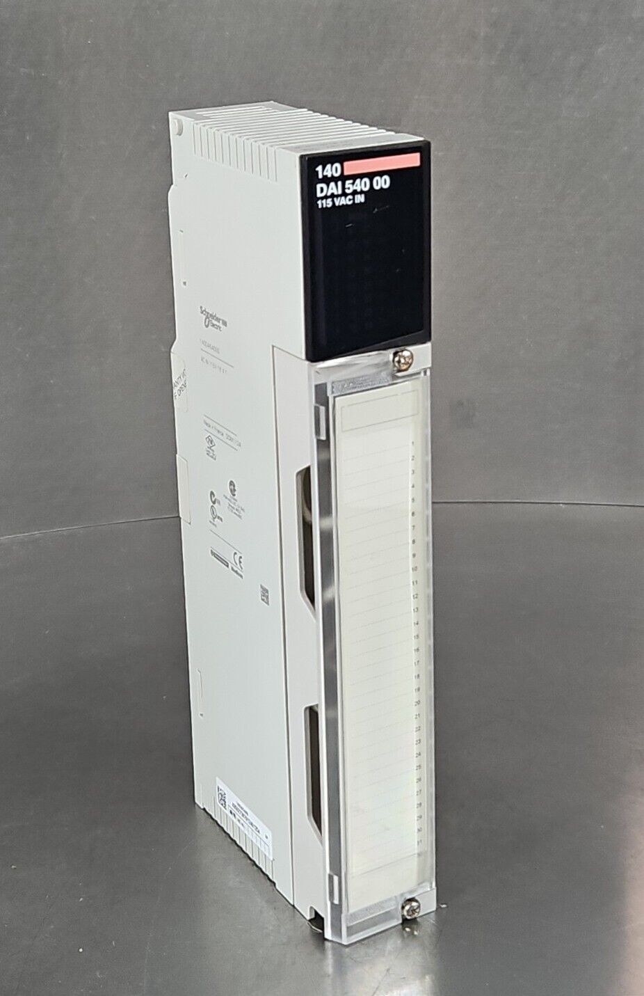 Schneider 140DAI54000 115VAC IN Modicon Control Module. Loc3F-9 ...