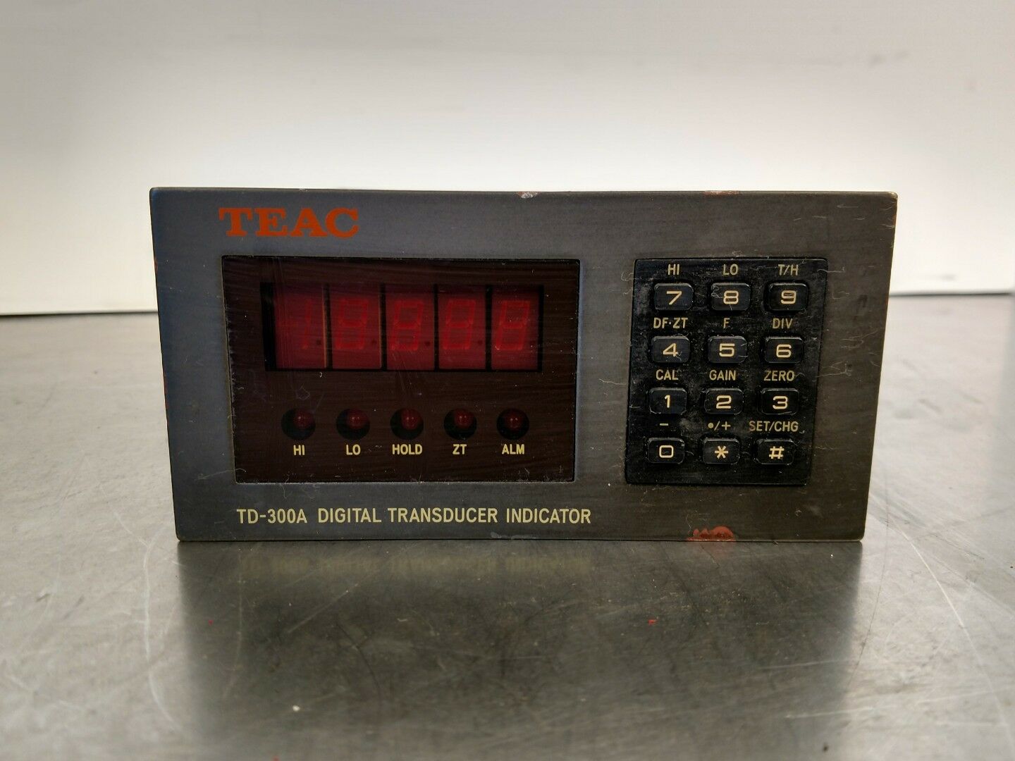 TEAC TD-300A DIGITAL TRANSDUCER INDICATOR TD300A AC100V 3 INPUTS BIN#5 – Palmetto Automation Inc.