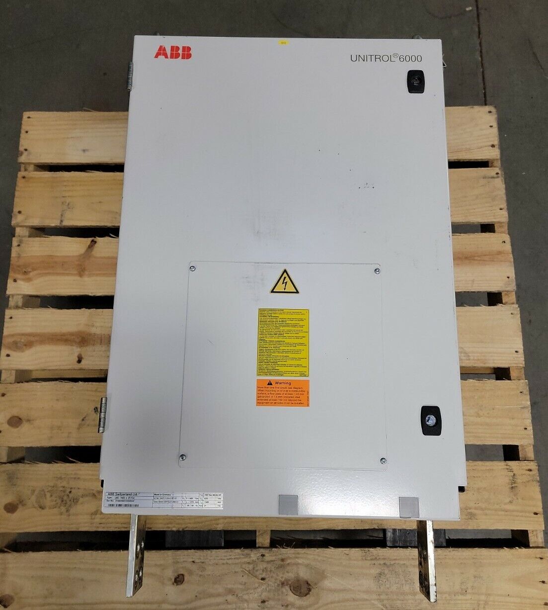 ABB Unitrol 6000 UNS 7905 b V5150 Id No: 3ADT218441R0102 Excitation Dr ...