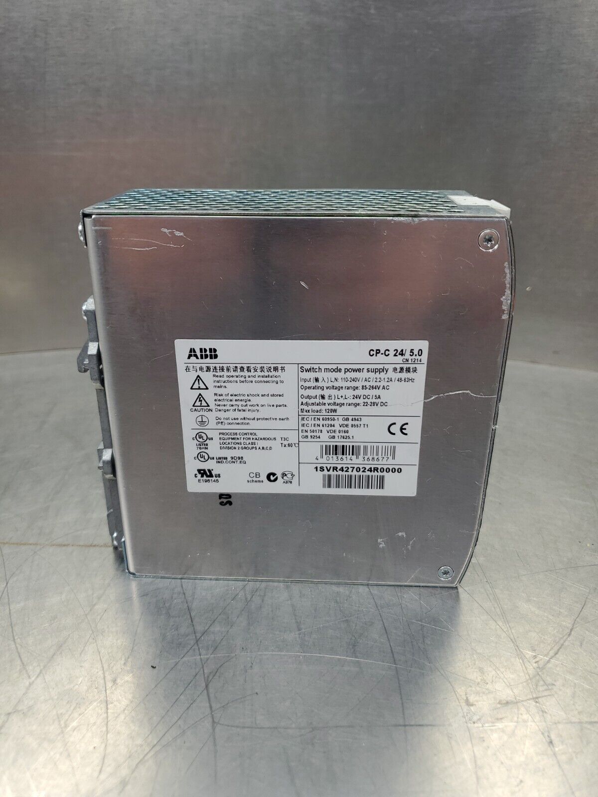 ABB CP-C 24/5.0 (1SVR427024R0000) Switch Mode Power Supply. 4G ...