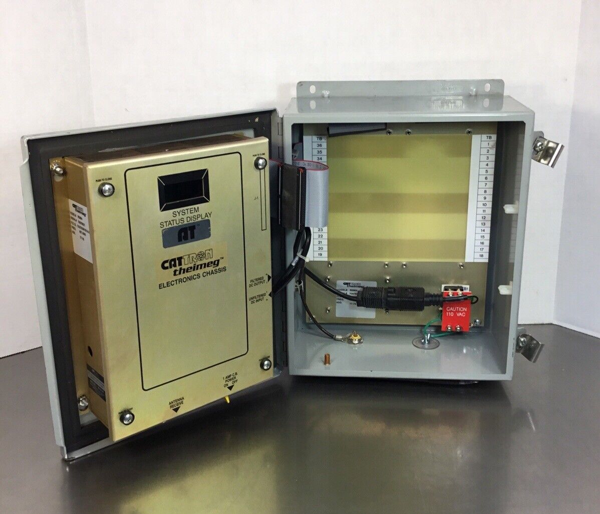 Cattron Theimeg Model # RD804 Portable Remote Controls Receiver/Decode ...