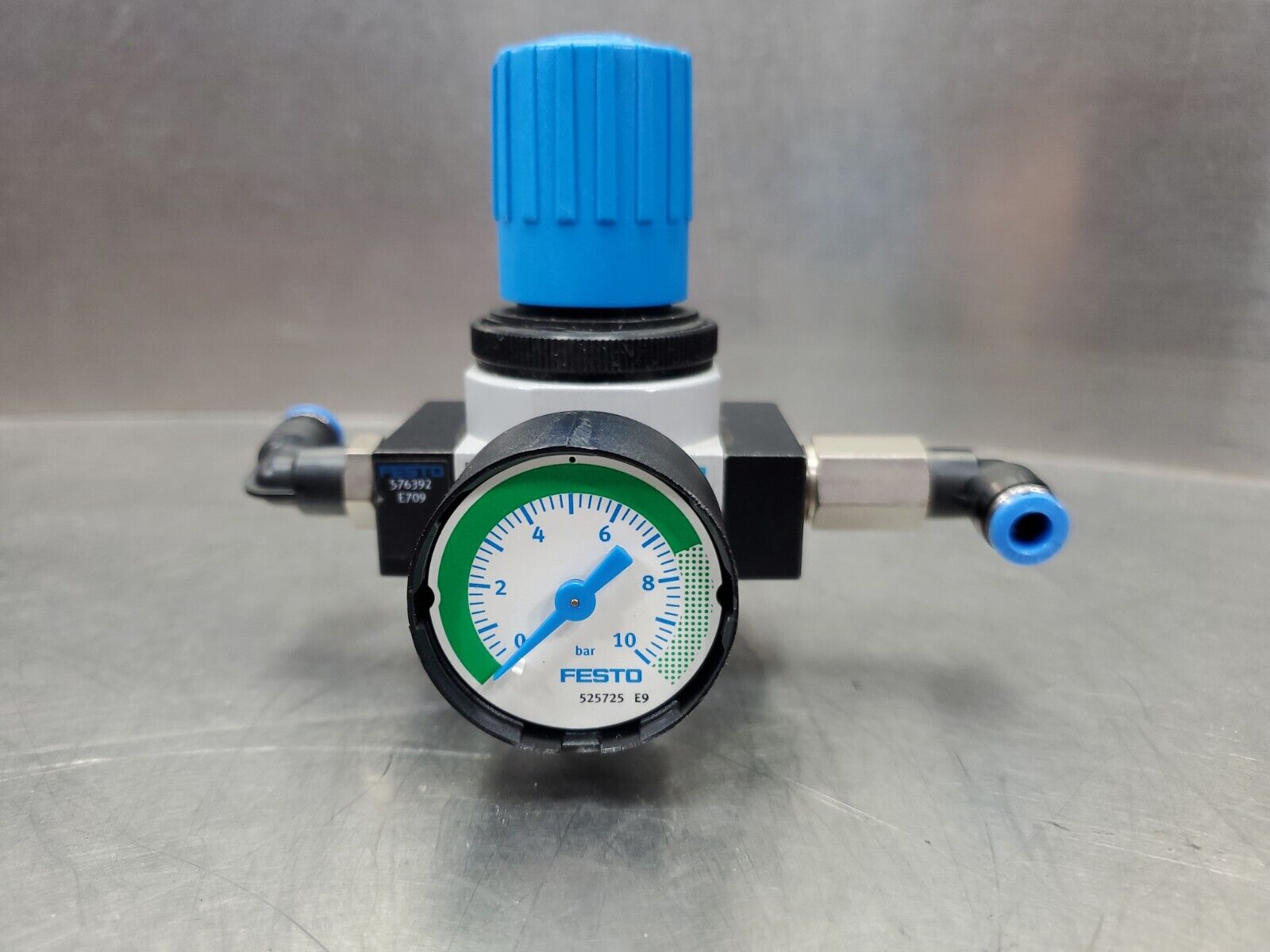 Festo Pneumatic LR-...-D-I-MINI E643 Pneumatic Regulator (Missing Cove ...