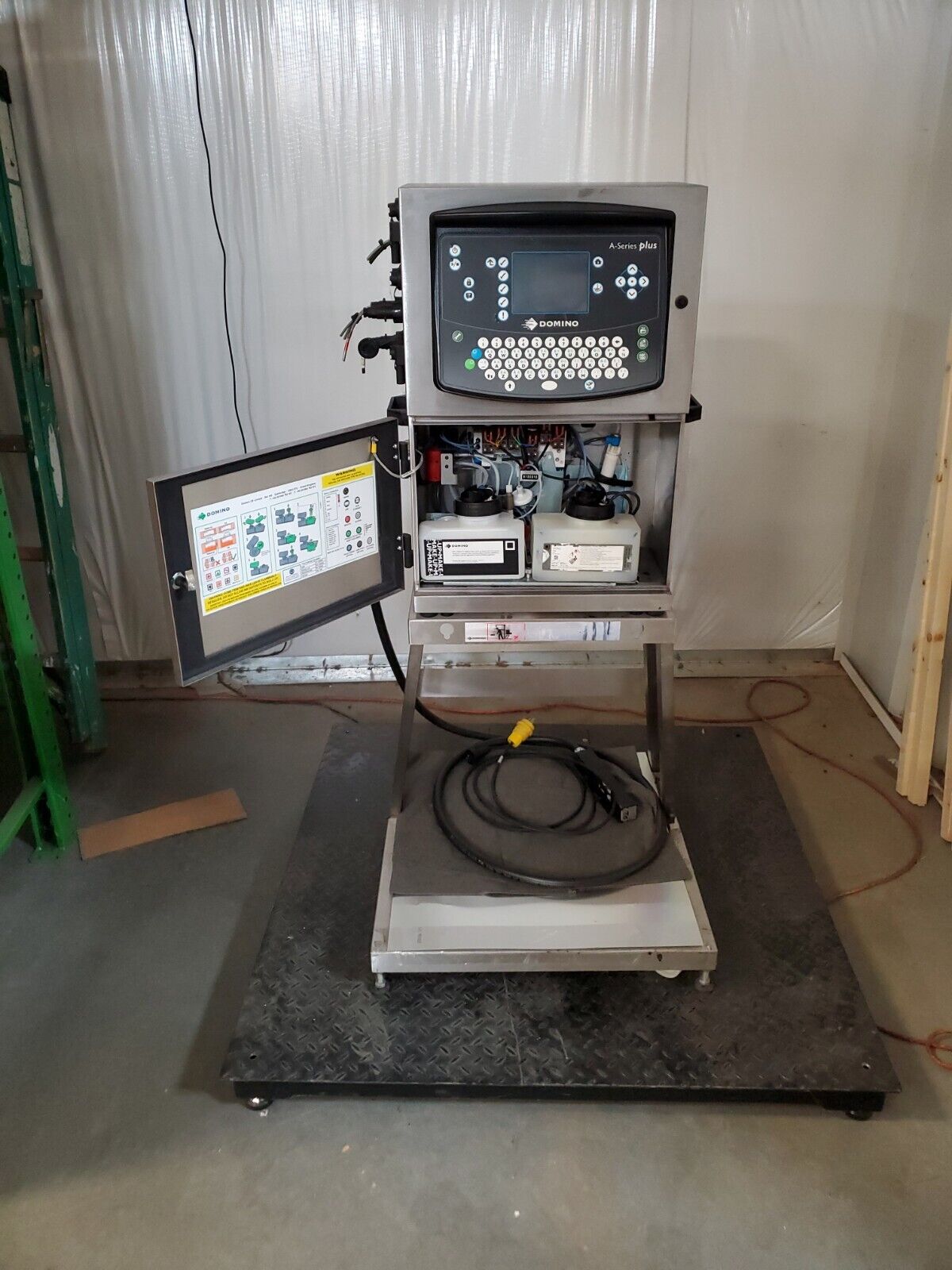 Domino A100+ A-Series Plus Industrial Printer Unit. ROOM#2FLOOR ...