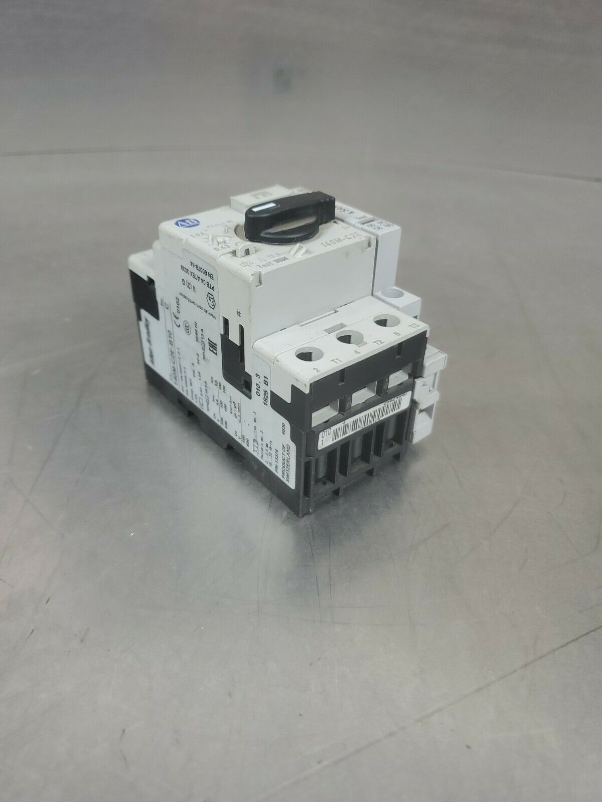 Allen Bradley 140M-C2E-B10 Manual Starter with AB 140M-C-A Contactor 4 ...
