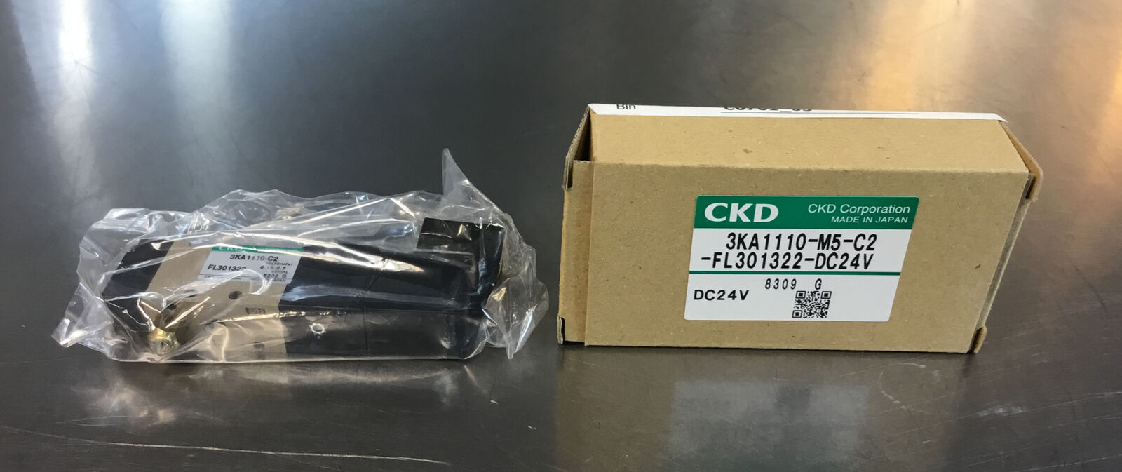 CKD solenoid valve 3KA1110-M5-C2-FL301322-DC24V 24VDC 5D – Palmetto ...