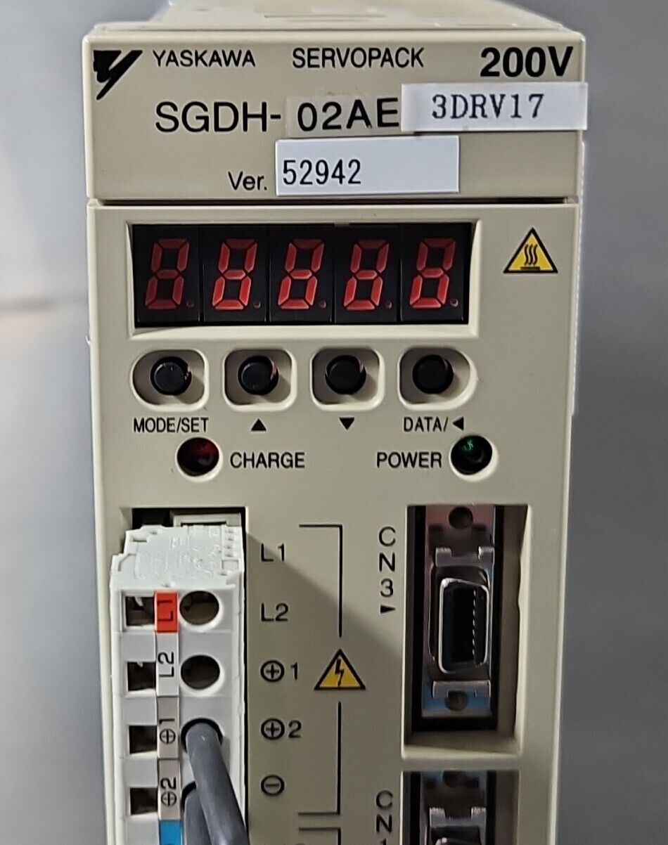 YASKAWA SGDH-02AE SERVOPACK Module Loc1B-19 – Palmetto Automation Inc.