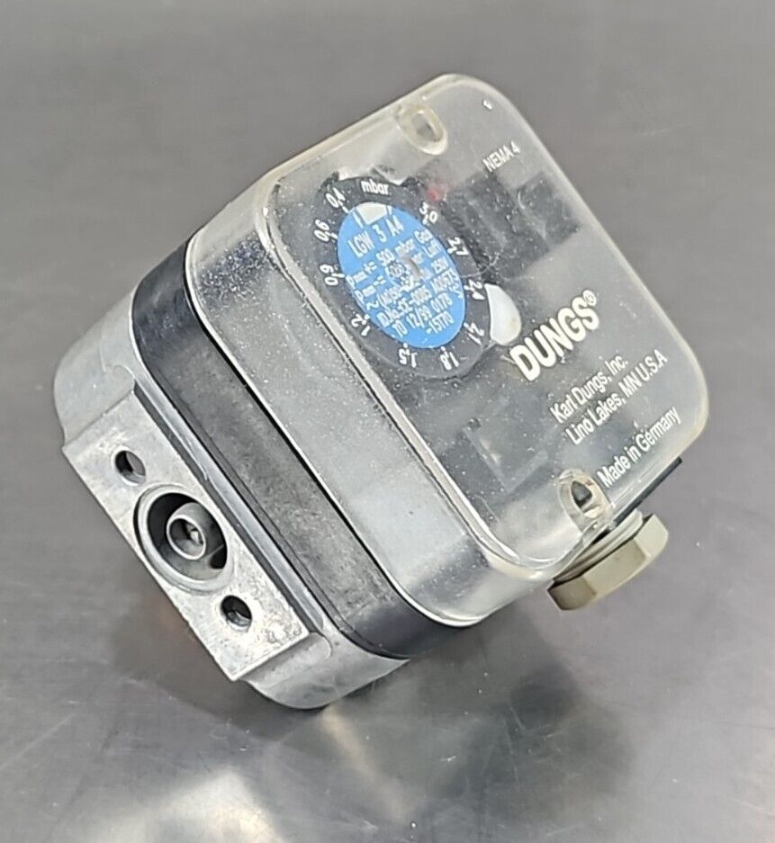 Dungs LGW3 A4 Differential Pressure Switch. 6D-12 – Palmetto Automation Inc.