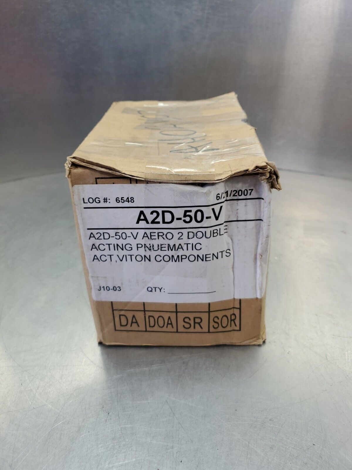 Aero² A2D-50-V 120psi Double Acting Pnuematic Actuator. 6C-21 – Palmetto Automation Inc.