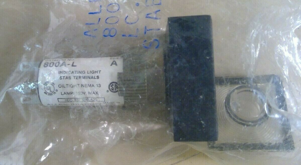 Allen-Bradley 800A-L2D Series A Indicating Light Stab Terminal 4D ...