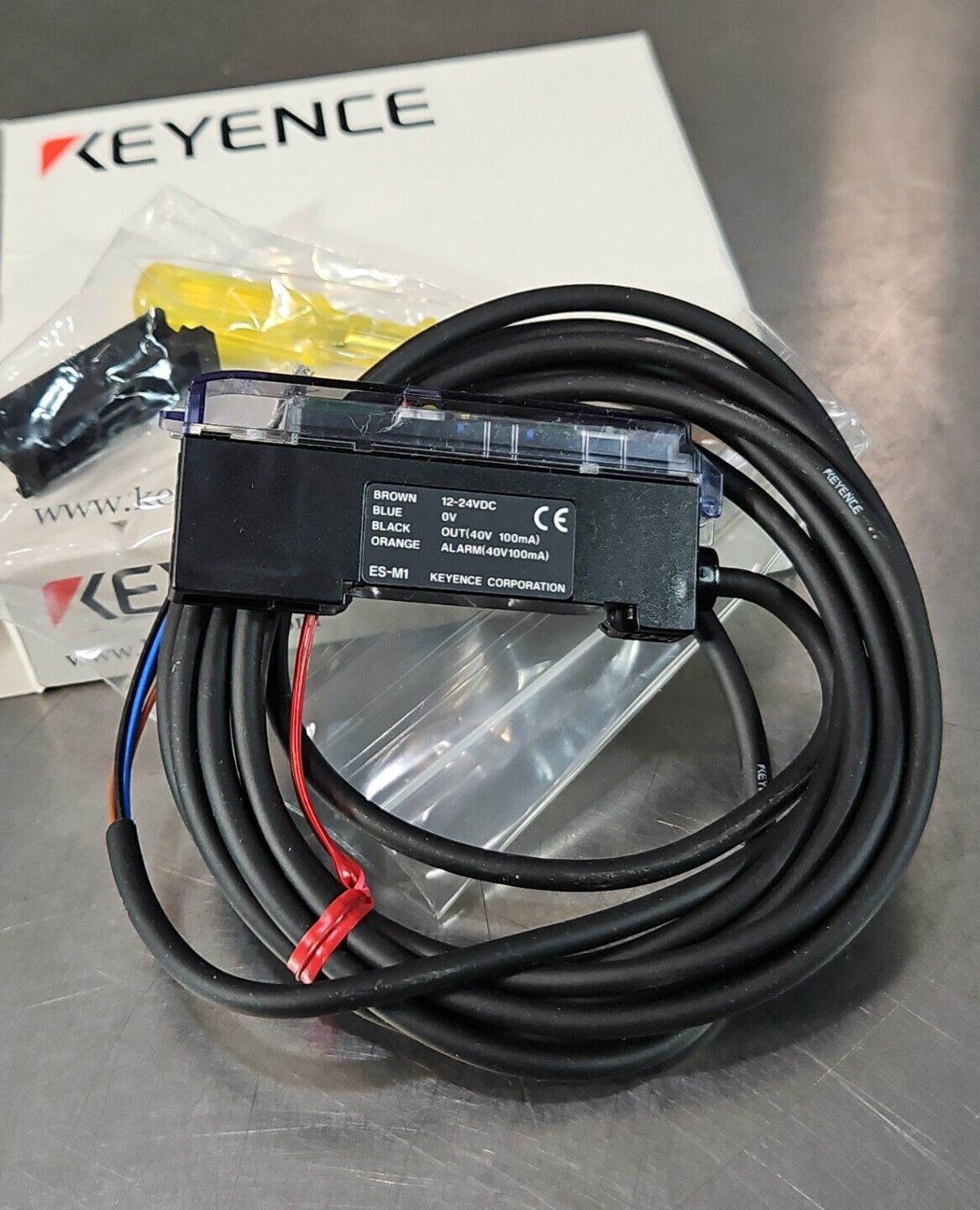 KEYENCE ES-MI SEPARATE-AMPLIFIER POXIMITY SENSOR. 6E-12 – Palmetto ...