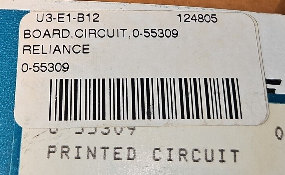 Reliance Electric 0-55309 Voltage Divider Circuit Board. Loc3D-9 ...