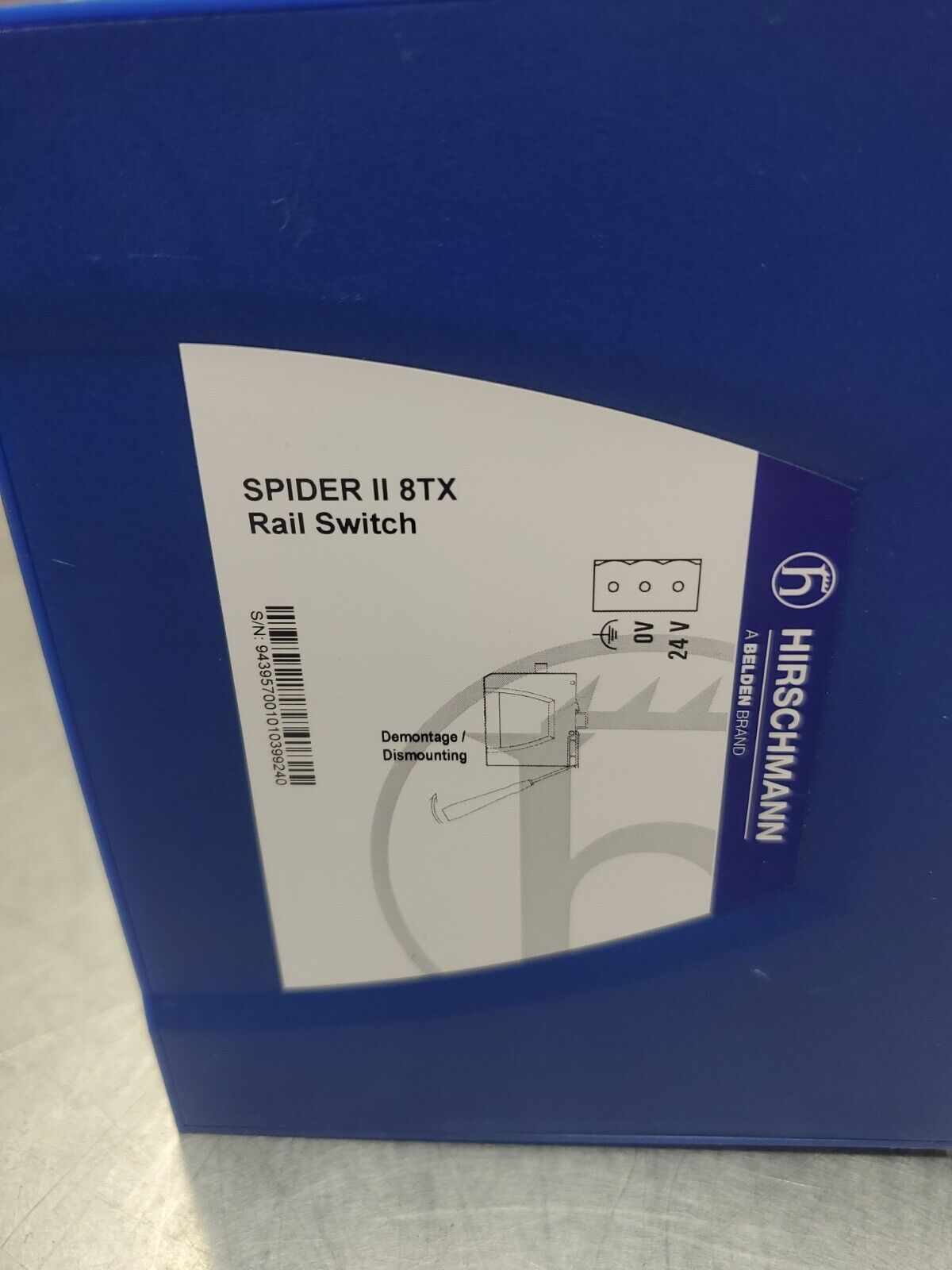 Hirschmann SPIDER ll 8TX Rail Switch Ethernet 24V. 3D-7 – Palmetto ...